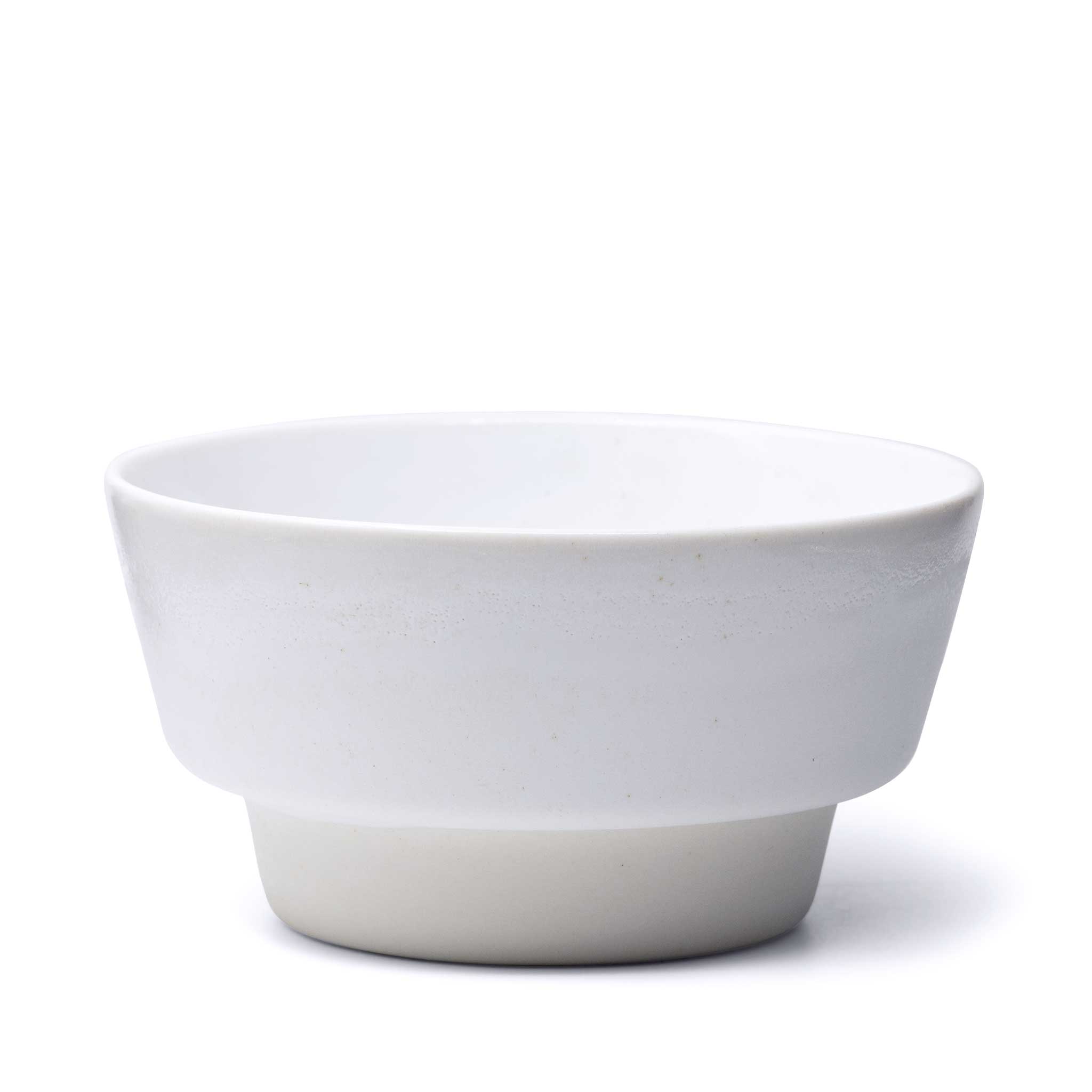 Stack Bowl - Matte White on White – Studio Arhoj Store