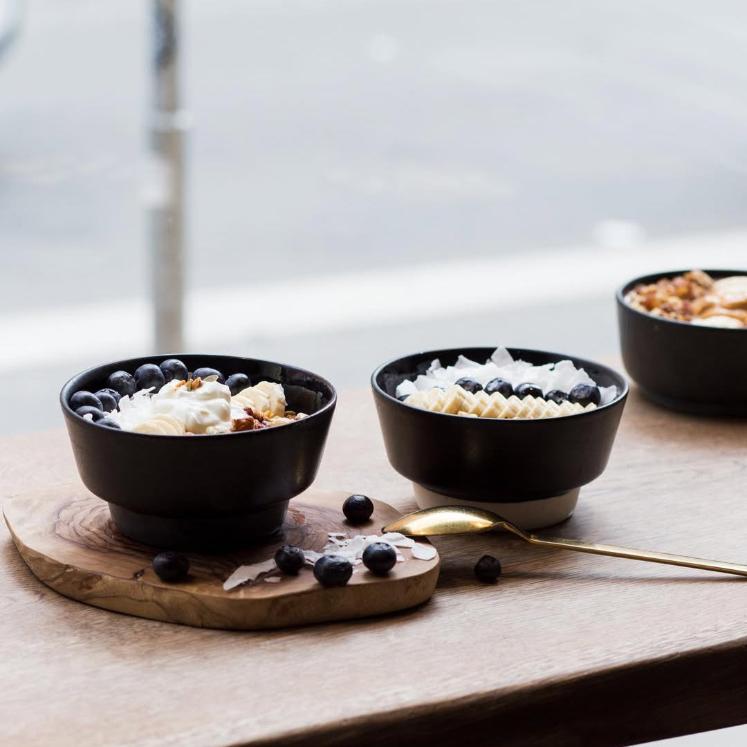 Stack Bowl - Matte Black on Black – Studio Arhoj Store