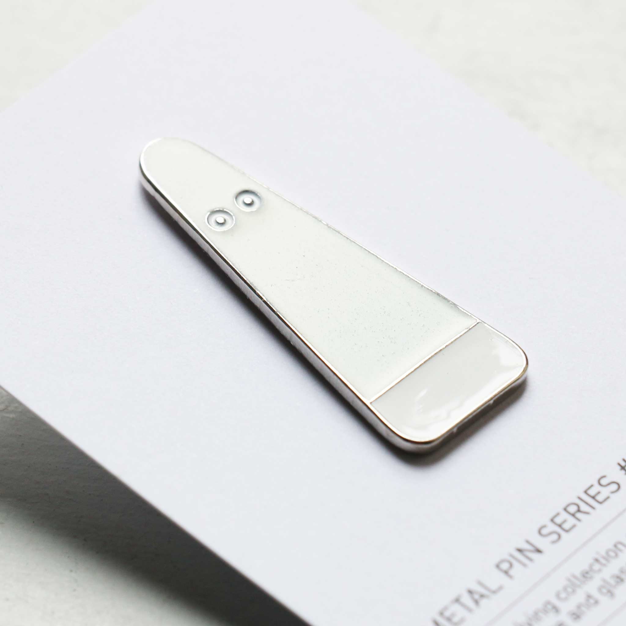 Metal Pin: Series #2 - Glowing Ghost – Studio Arhoj Store