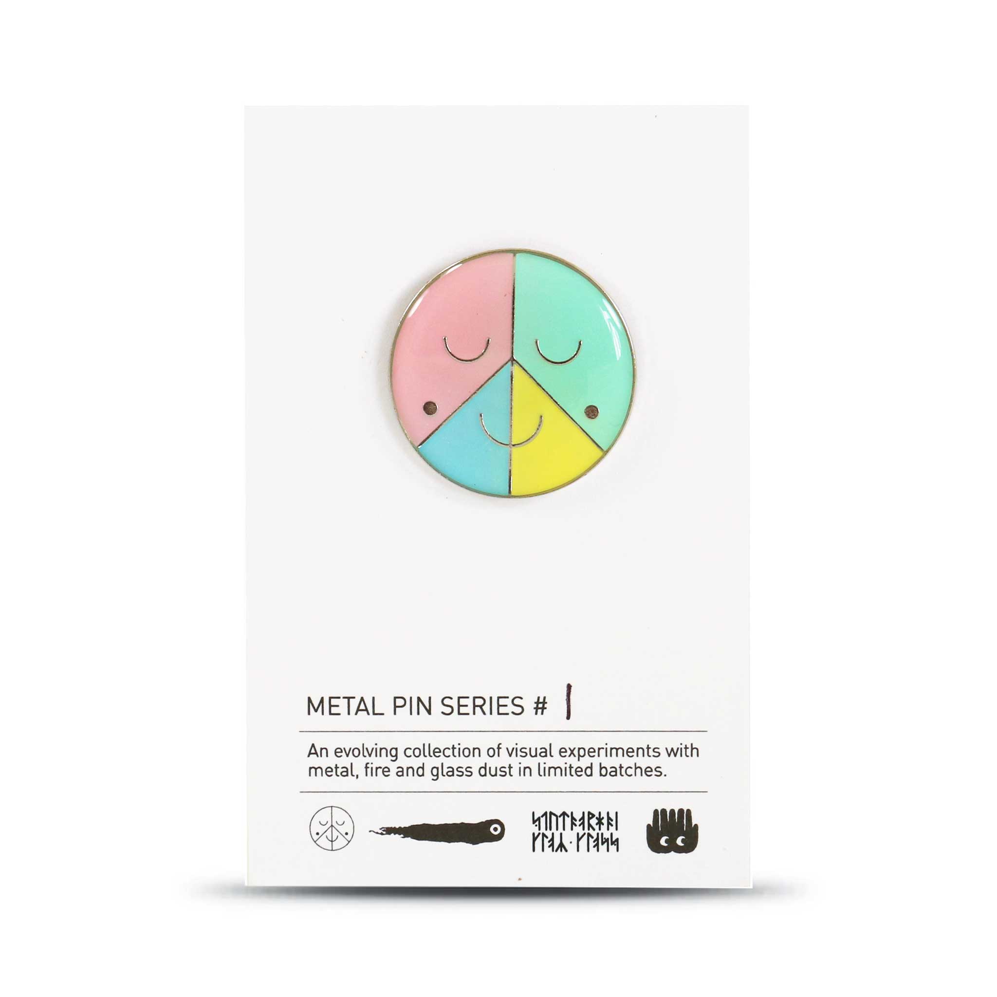 Metal Pin: Series #1 - Pastel Logo – Studio Arhoj Store